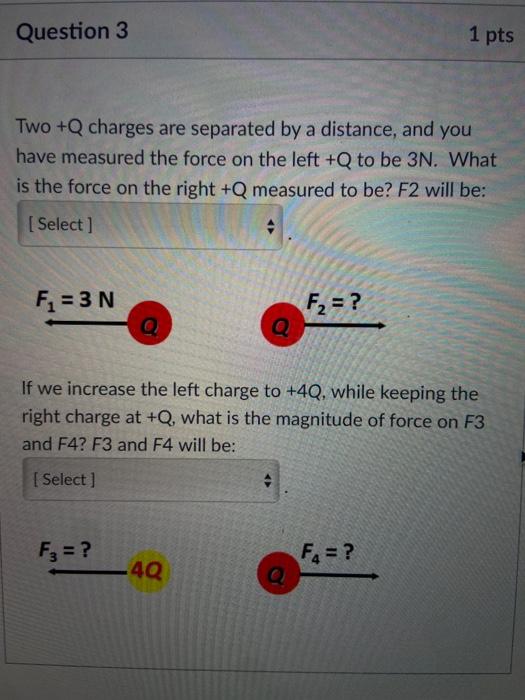 Solved Two +Q charges are separated by a distance, and you | Chegg.com