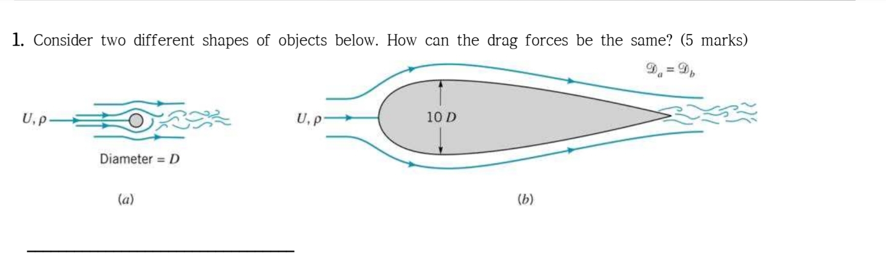 Solved Consider two different shapes of objects below. How | Chegg.com