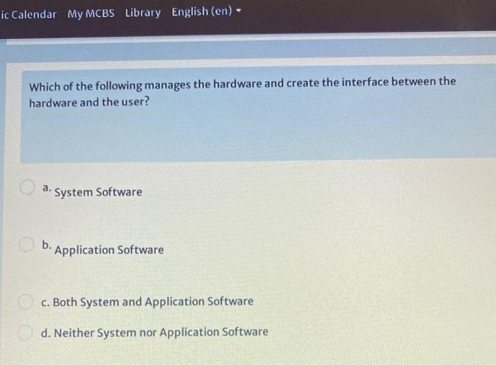 Solved ic Calendar My MCBS Library English (en). Which of | Chegg.com