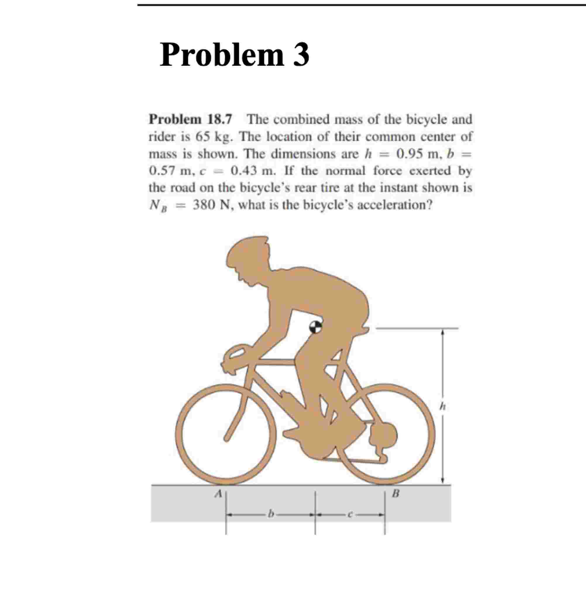 Solved Problem 3Problem 18.7 ﻿The combined mass of ﻿the | Chegg.com