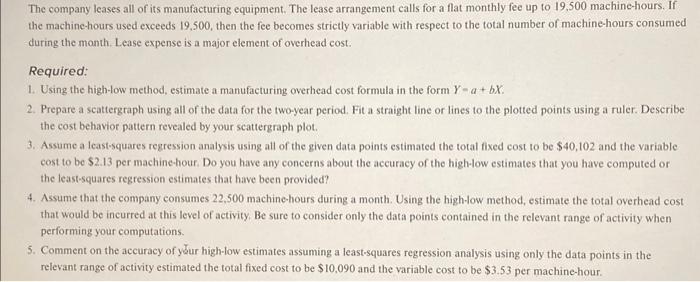 The Ramon Company is a manufacturer that is | Chegg.com