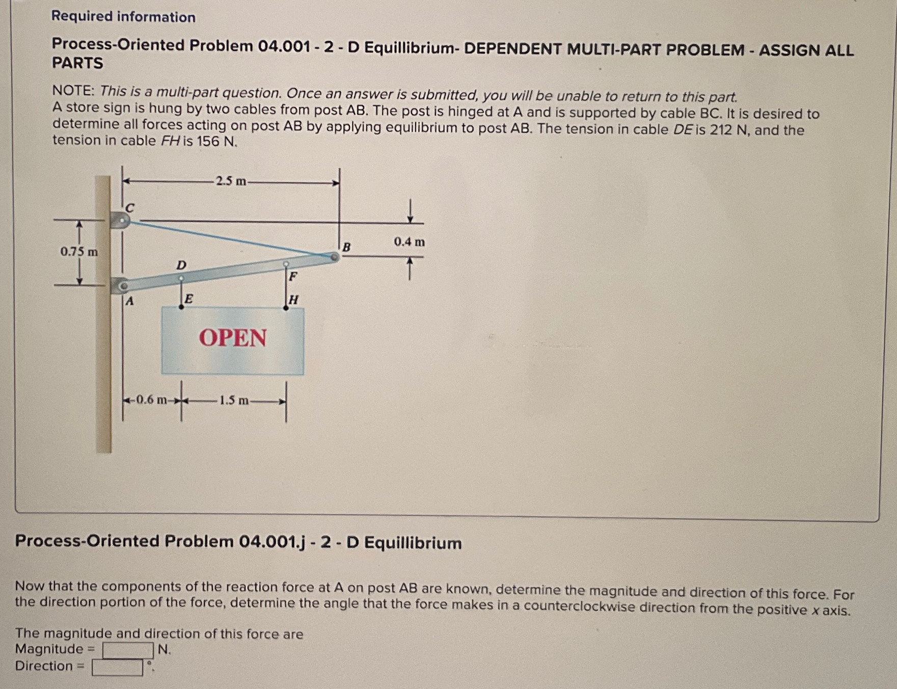 Solved Required informationProcess-Oriented Problem | Chegg.com
