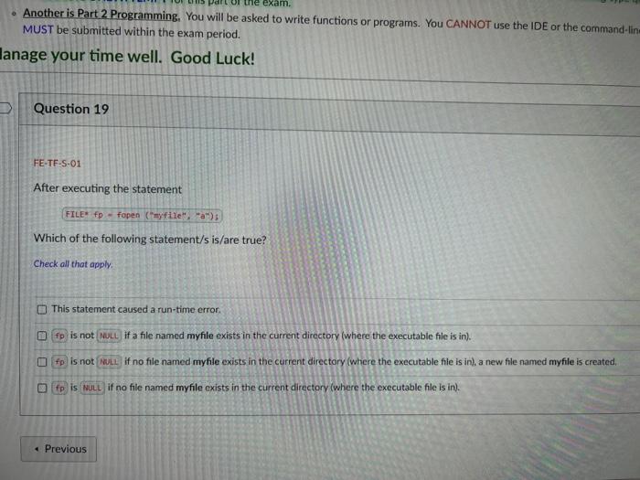 Solved Another is Part 2 Programming. You will be asked to | Chegg.com
