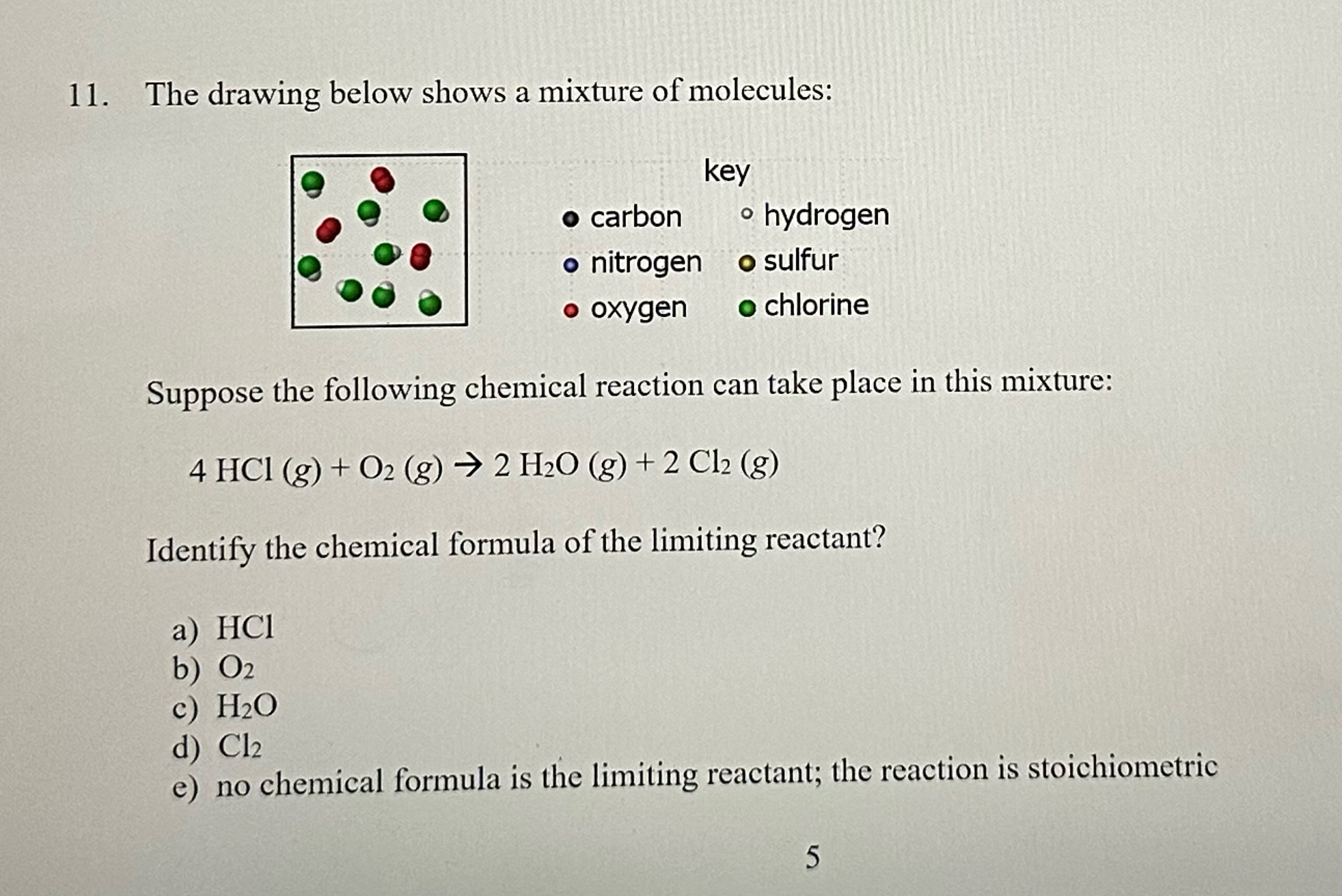 Solved The drawing below shows a mixture of | Chegg.com