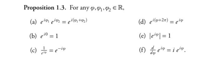 Solved Use Proposition 1.3 to derive the triple angle | Chegg.com