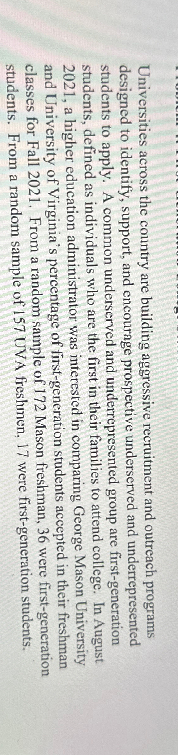 Solved Universities across the country are building | Chegg.com