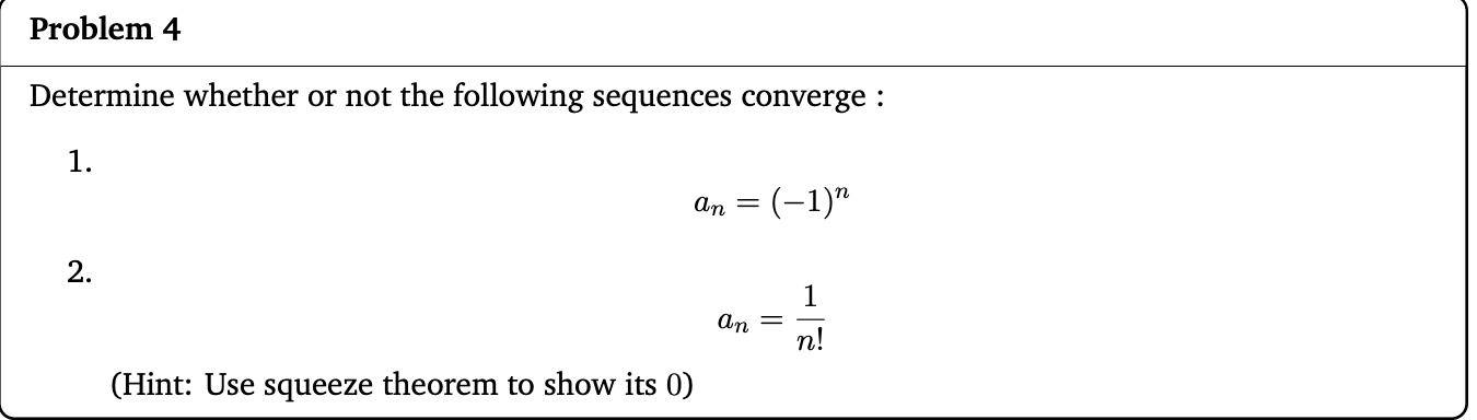 Solved Problem 4determine Whether Or Not The Following