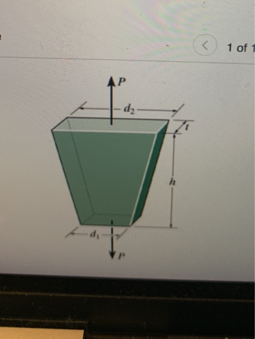 Solved Part A Determine the relative displacement of one end | Chegg.com