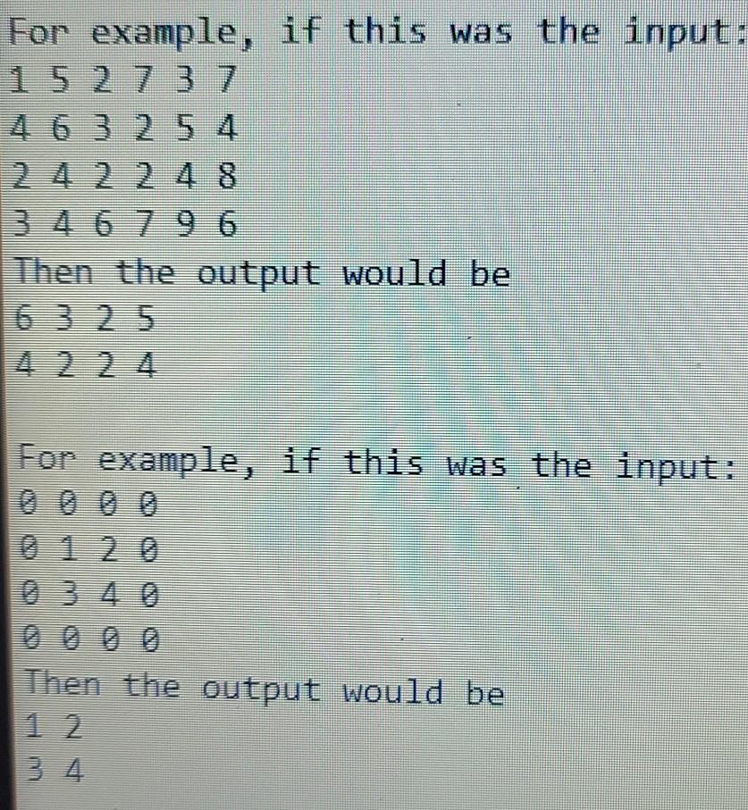 Solved 1. Write a method to add two matrices A and B, and | Chegg.com