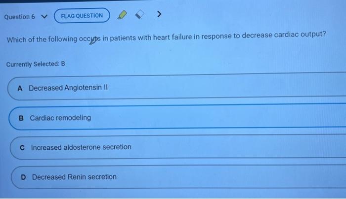 Solved Which of the following occyos in patients with heart | Chegg.com