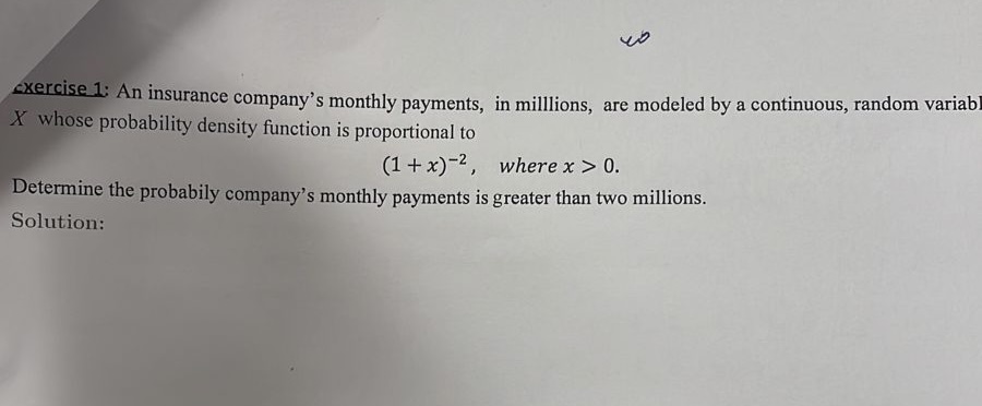 Determine the value c so that each of the following | Chegg.com