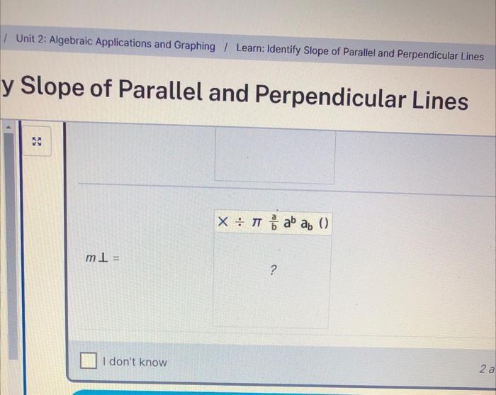 Solved 2: Algebraic Applications and Graphing / Learn: | Chegg.com