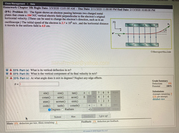 Solved Class Management | Help Homework Chapter 18b Begin | Chegg.com