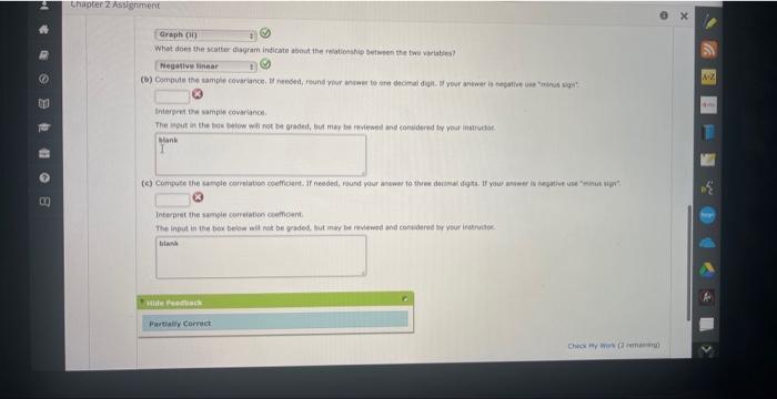 Solved (ii) (ii) \{14i) (ii) (iig) What does the scatter | Chegg.com