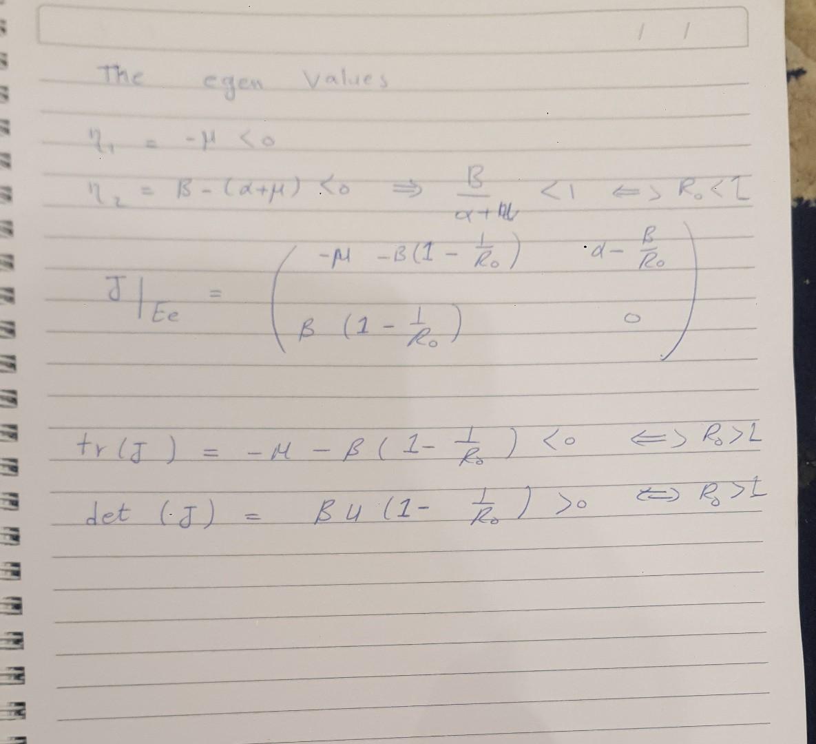 Solved (t)⩾I(0)e−(α+M)t∀I(0)⩾0 and | Chegg.com
