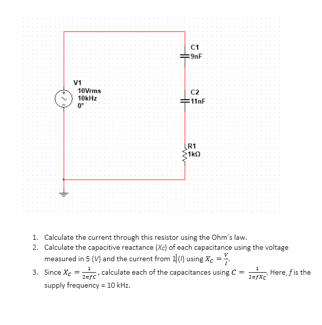 Solved Calculate the current through this resistor using the | Chegg.com