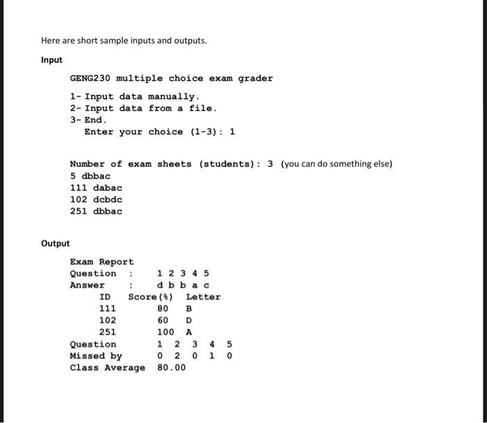 Solved Final Project - The project must be submitted to the | Chegg.com