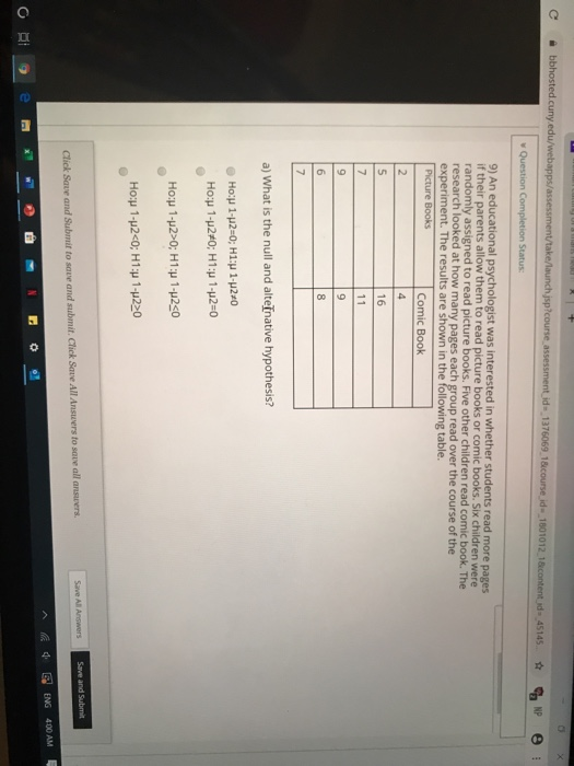 Solved c b bhosted.cuny.edu/webapps/assessment | Chegg.com