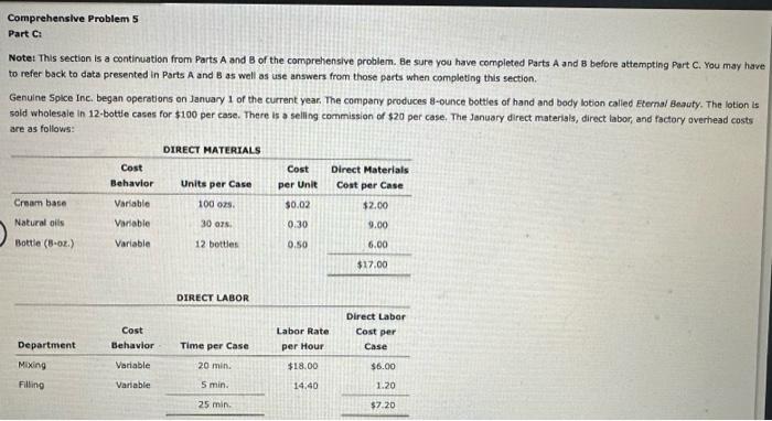12. Determine and interpret the direct labor rate and | Chegg.com