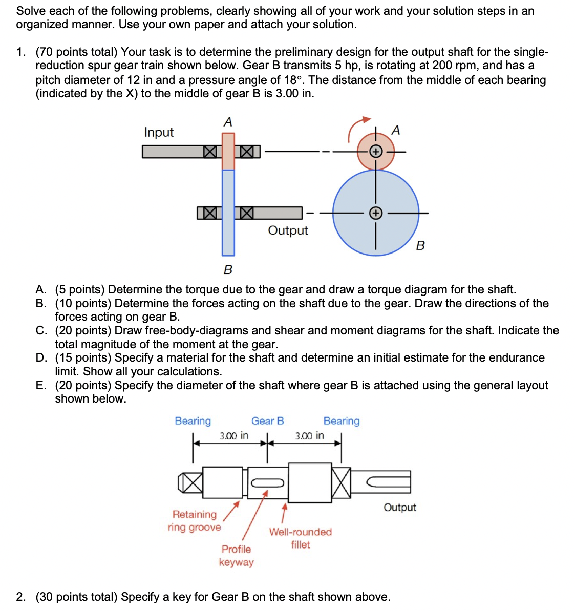 Solved Solve each of the following problems, clearly showing | Chegg.com