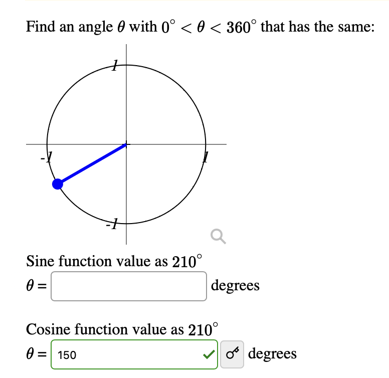 Solved Find an angle θ ﻿with 0°