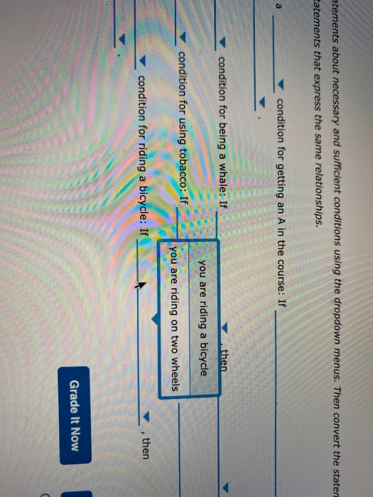Solved The antecedent of a conditional statement expresses a | Chegg.com