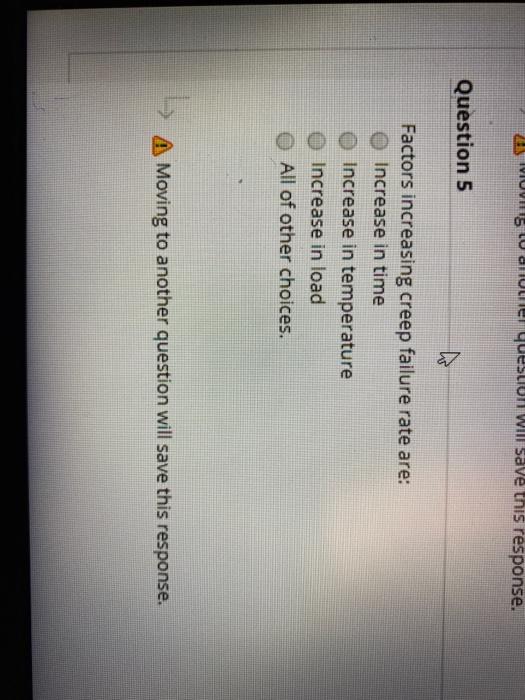 Solved EUUNI- Question 4 cracks in the materials structure | Chegg.com