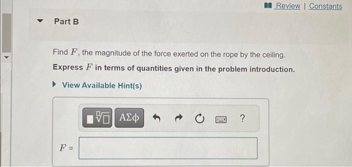 Solved Tension in a Hanging Massive Rope Consider a rope | Chegg.com