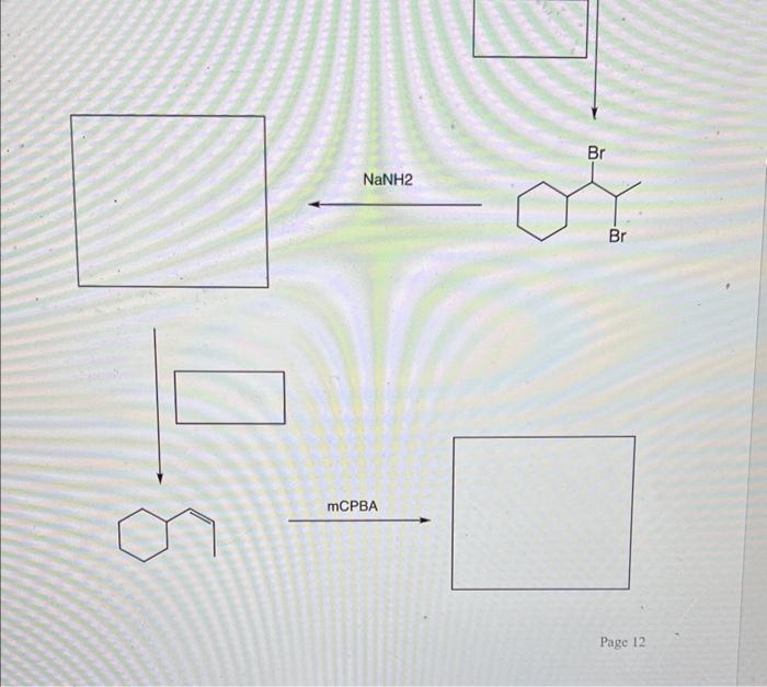 Solved 5) Draw the missing molecules (reagent, reactant, or | Chegg.com