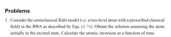 Solved Using The Result Of The Previous Problem Obtain The