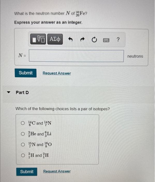 Solved Learning Goal: To understand the notation and basic | Chegg.com