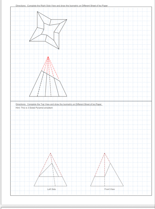 Solved Can i get help with these isometric drawings? | Chegg.com