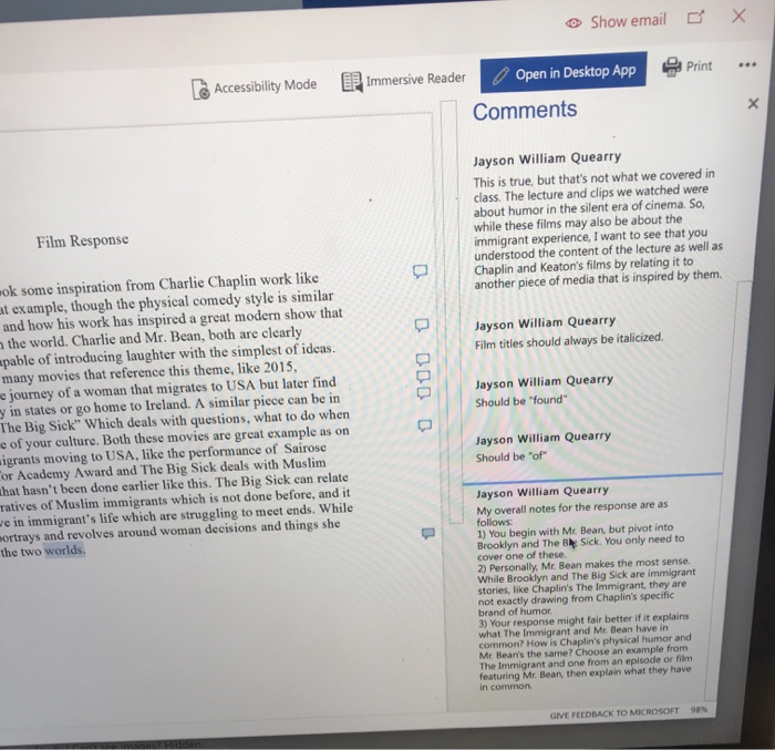 Solved Film Response There are many movies and shows that | Chegg.com