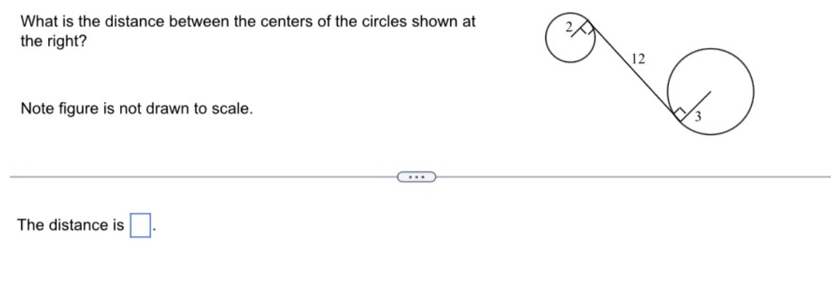 Solved What is the distance between the centers of the | Chegg.com