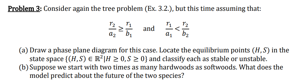 Problem 3: Consider again the tree problem | Chegg.com