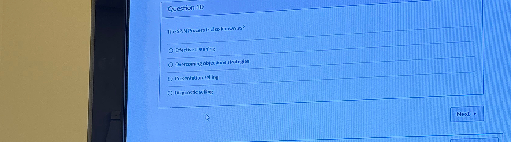 Solved Question 10The SPIN Process is also known | Chegg.com