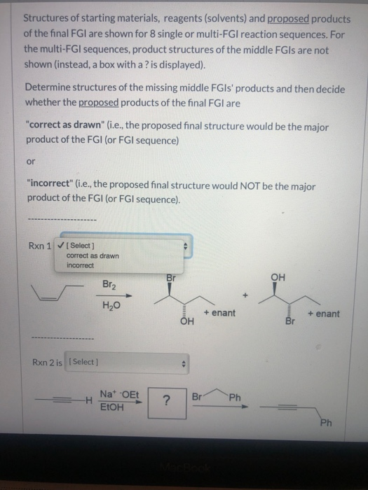 Solved Structures of starting materials, reagents (solvents) | Chegg.com