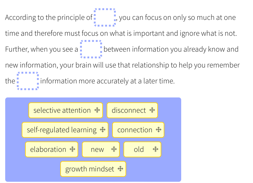 Solved According to the principle of you can focus on only | Chegg.com