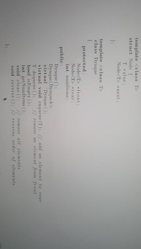 Solved given the following node struct and queue class, how | Chegg.com