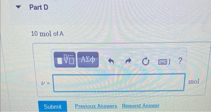 Solved Consider the following generic chemical reaction: | Chegg.com
