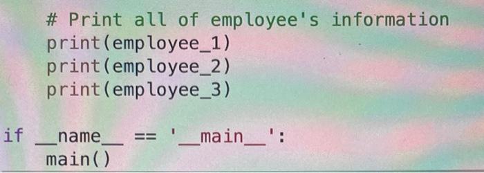 Solved In python: I am having trouble understanding where to | Chegg.com