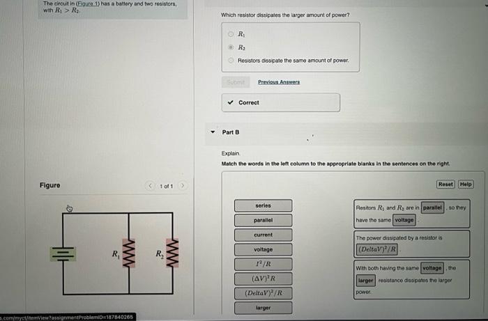 Solved Consider the circut shown in (Eigure 1). Suppose that | Chegg.com