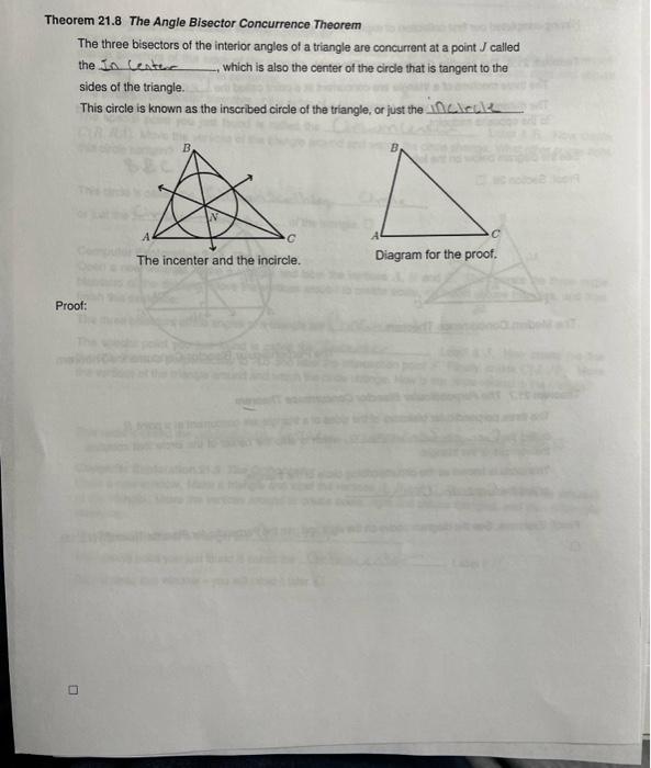 Solved Could someone help me proof theorem 21.8. I have to | Chegg.com
