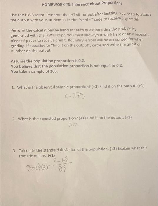 Solved Use the HW3 script. Print out the .HTML output after | Chegg.com