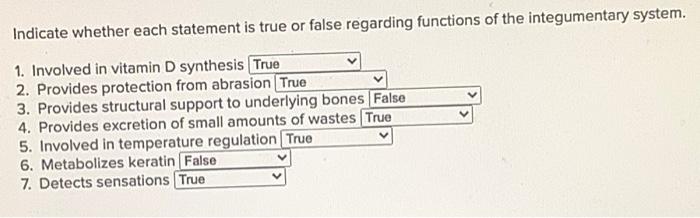 Solved Indicate whether each statement is true or false | Chegg.com