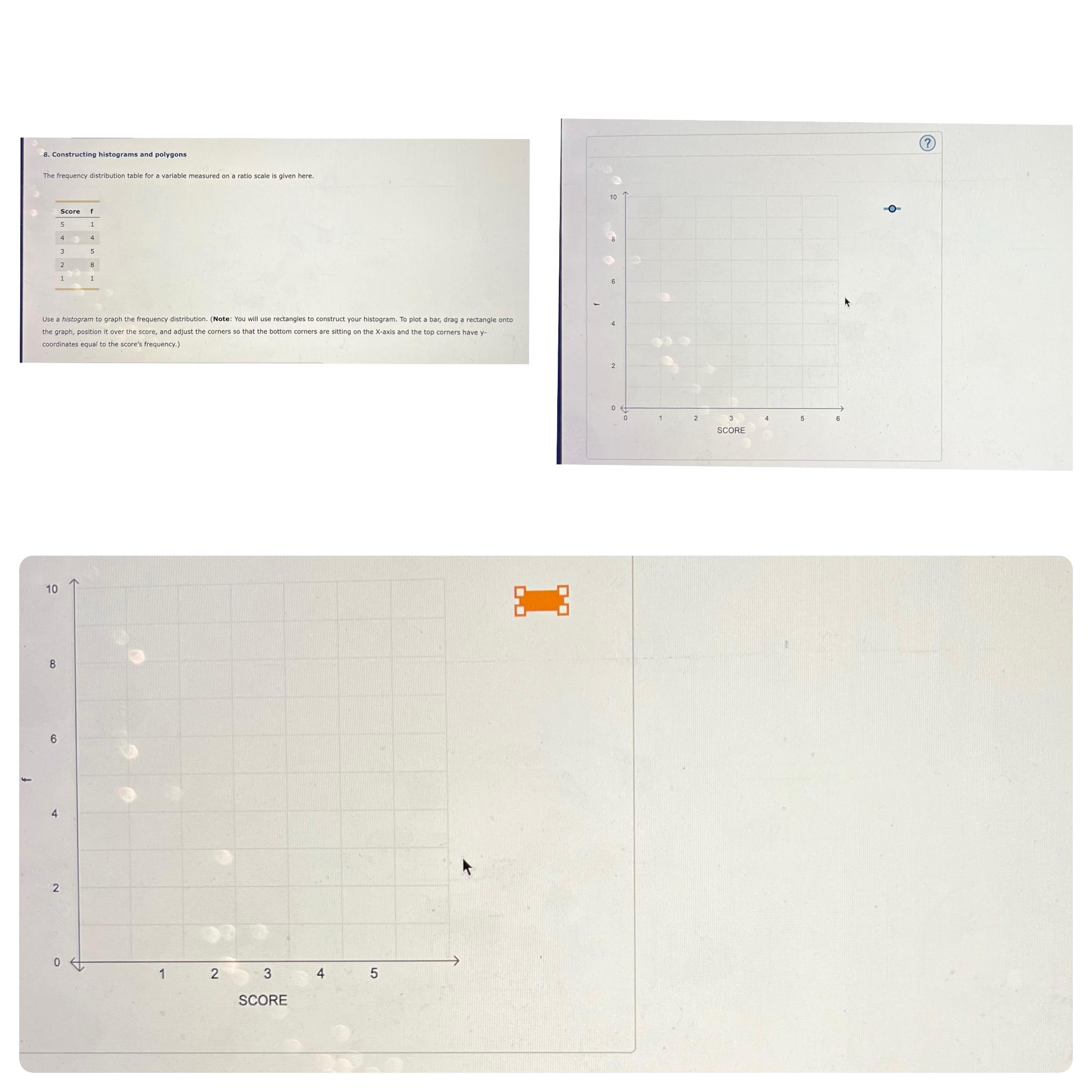 Solved Constructing histograms and polygonsThe frequency | Chegg.com Solved Constructing histograms and polygonsThe frequency | Chegg.com