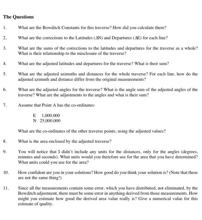 Solved \begin{tabular}{cc} Point & Measured Angle \\ \hline | Chegg.com