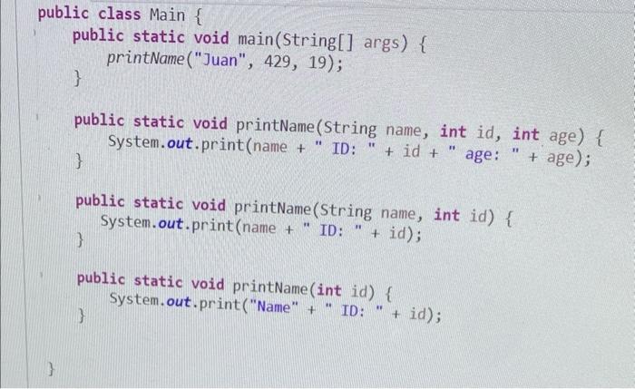 Solved public class Main \{ public static void main(String[] | Chegg.com