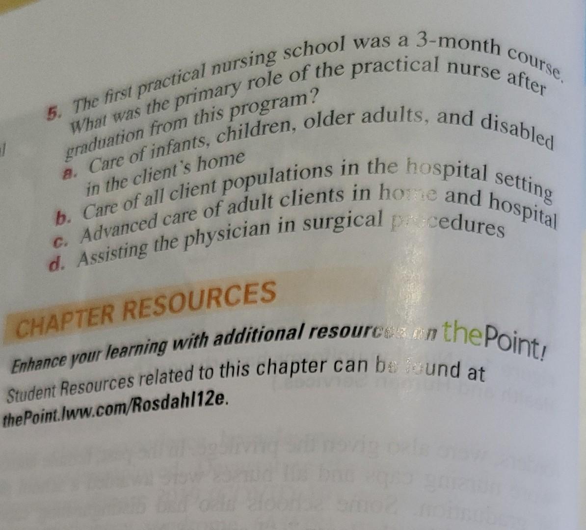 Solved NCLEX-STYLE REVIEW QUESTIONS 1. Which trends in | Chegg.com