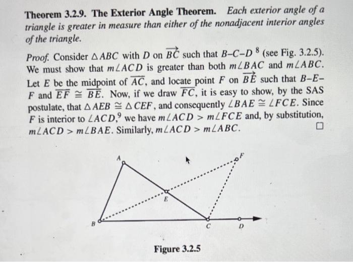 Solved 10. In the proof of Theorem 3.2.9 we indicated that a | Chegg.com